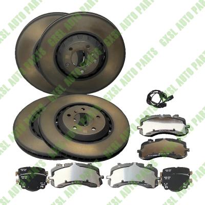 China For Bentley Bentayga Front & Rear Brake Pads With Rotors Set OEM 4M0698451T 4M0615601K 4M0615121P 4M0698451C 4M0615601N 4M0698151AE 4M0615121R 4M0615301AJ for sale