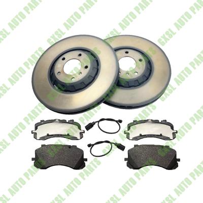 中国 ベンツリー・ベンタイガ フロント&リアブレーキパッド&ローターセット OEM 4M0615301AJ 4M0615301AR 4M0698151AE 4M0698151AK 4M0615121R 4M0615121S 販売のため