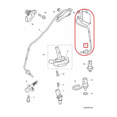 Cina Per Bentley Continental GTC GT Flying Spur Sensor di temperatura OEM 07C919529H 07C919529K 07C919529F in vendita