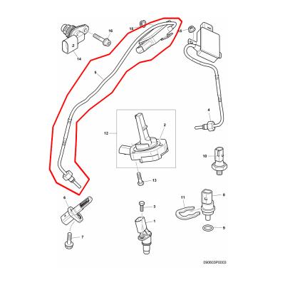 Cina Per Bentley Continental GTC GT Flying Spur Sensor di temperatura OEM 07C919529J 07C919529L 07C919529G in vendita