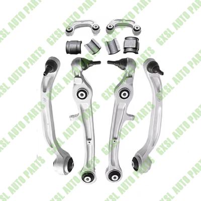 Cina Per Bentley Continental Flying Spur 8pcs Front Lower Control Arm Kit OEM 3W0407151K 3W0407151B 3W0407693 3W0407694 3W0411317B 3W0411317C 3W0411305D 3W0411305N in vendita