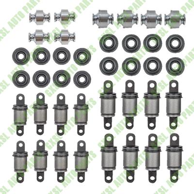 China Para a Ferrari F430 599 612 360 Frente traseiro superior inferior de controlo do braço conjunto de junta de buchas de bolas OEM 171847 196789 184609 203632 171848 209167 184610 203632 200945 209166 200940 200946 200941 200942 256105 à venda