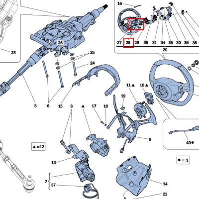 Cina Per la Ferrari 458 488 F12 FF California Steering Wheel Circuit Board OEM 255426 (Plug and play, con funzioni di dati e LED) in vendita