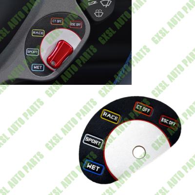 中国 フェラーリ 458 488 F12 ステアリング コントロール マネッティノ ステアリング ホイール モード スイッチ スティッカー 販売のため