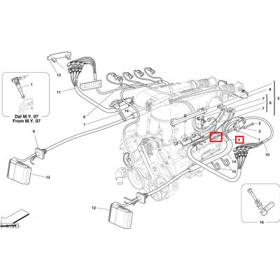 Cina Per la Ferrari 360 Modena F430 599 430 Spider Spark Plug OEM 192637 in vendita