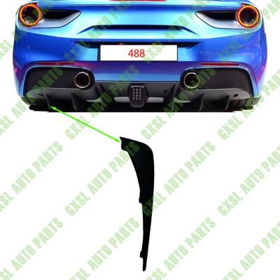 Китай Для Ferrari 488 GTB Spider Задний бампер LH Внешний плавник Внешний радиатор Задний плавник OEM 86639900 продается