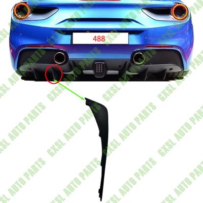 Китай Для Ferrari 488 GTB Spider Rear Bumper LH Центральное крыло внешний радиатор Заднее крыло OEM 86640200 продается