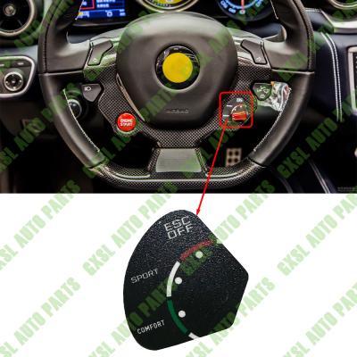 中国 フェラーリ カリフォルニア T ステアリングホイールの調節モード スティッカー マネッティーノ デカル OEM 291005 販売のため