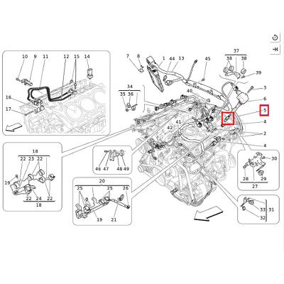 China Voor Maserati Ghibli Levante Quattroporte 3.0 Vuurstekker OEM 310235 Te koop