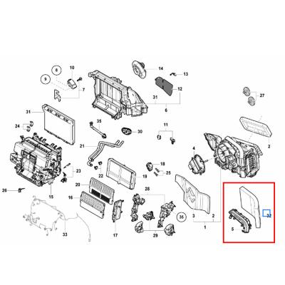 Cina Per Lamborghini URUS filtro A/C OEM 4M0819439B in vendita