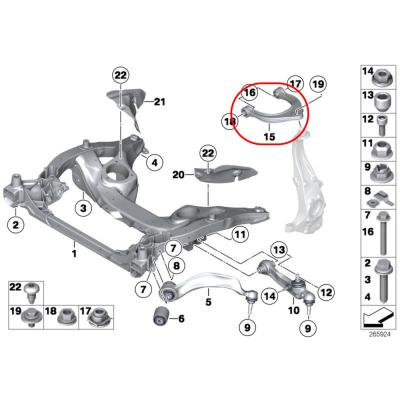 Cina Per la Rolls-Royce Ghost Wraith Dawn Armi oscillanti sinistra e destra OEM 31126852998 in vendita