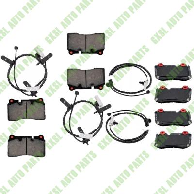 China Para a Aston Martin BD9 Fraont & Rear Brake Pad Kit + Sensor Gratuito OEM 7G43-2C562-AA 7G43-2D007-AA à venda