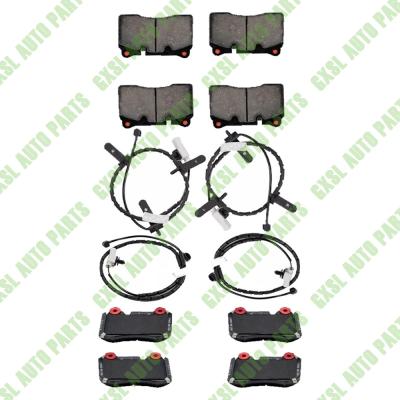 China Para a Aston Martin BD9 Fraont & Rear Brake Pad Kit + Sensor Gratuito OEM 7G43-2C562-AA 7G43-2D007-AA à venda