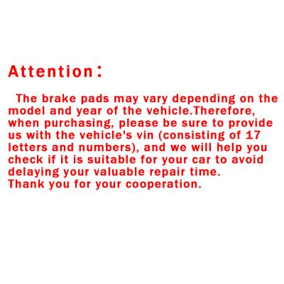 China Para a Aston Martin BD9 Fraont & Rear Brake Pad Kit + Sensor Gratuito OEM 7G43-2C562-AA 7G43-2D007-AA à venda