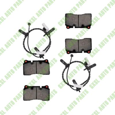 China Voor Aston Martin BD9 & V8-Vantage Front Brake Pad Kit met sensor OEM 7G43-2D007-AA Te koop