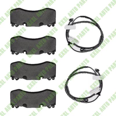 China Voor Aston Martin Rapide V8-Vantage S Voorrem Pad Kit Met Sensor OEM AD43-2D007-AA AD43-2D007-AB Te koop