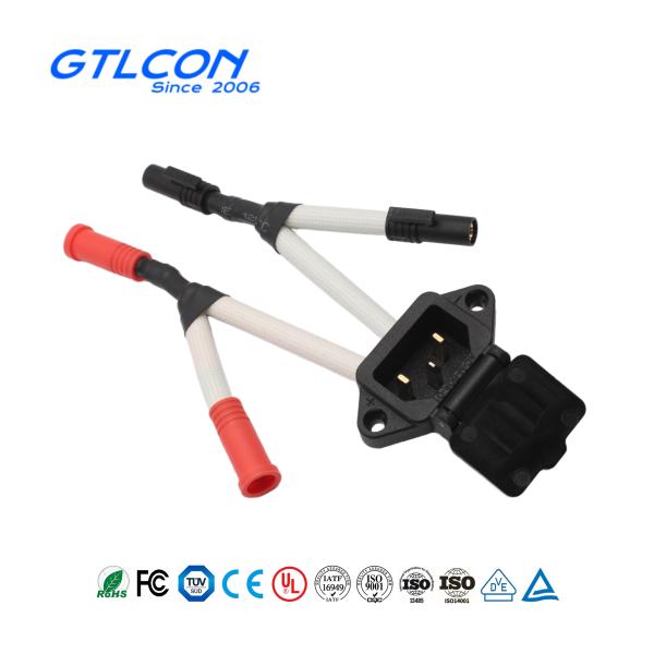 Quality IP67 Electric Vehicle Charging Plug AC Male 50A Lithium Battery Charging Cable To C50 Plug Connector for sale