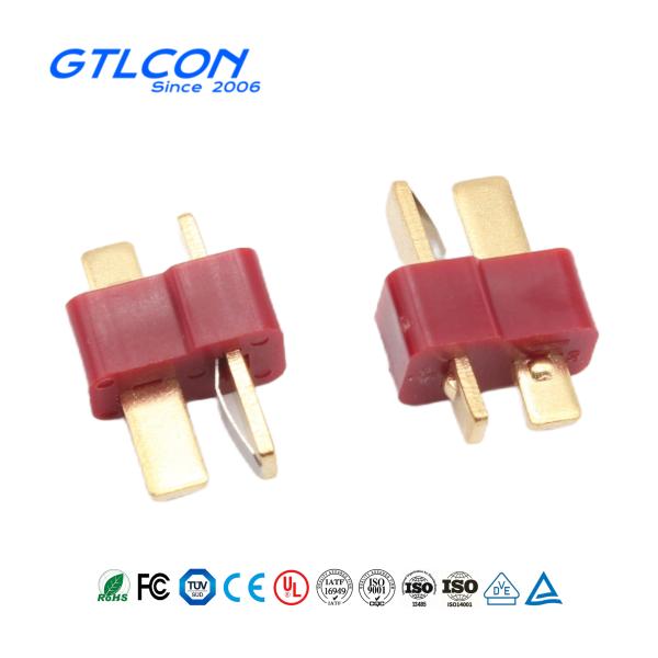 Quality T Deans Connector Male Female Connector T Plug For RC Lithium Polymer Battery ESC Helicopter for sale
