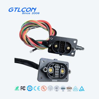 China Stackable Energy Storage Connector — 2+10P, 150A — High-Voltage, High-Current Battery Pack Connector for sale
