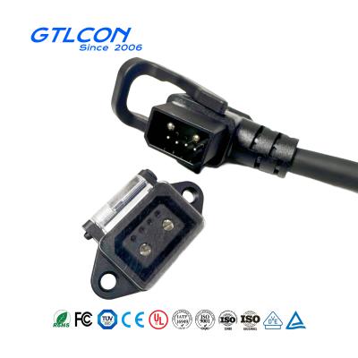 China 2+4P EV Charging Connector / Charging Socket — 2+4P EV Lithium Battery Terminal Connector for Charging / Discharging for sale