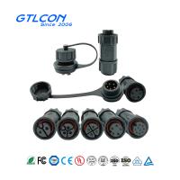 China IP68 Waterproof Power Cable Connector Dustproof Multi Pole Plug And Socket for sale