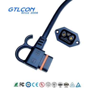 China Compact Lithium Battery Power Connector 2+1+7P 40A EV Battery Connector for sale