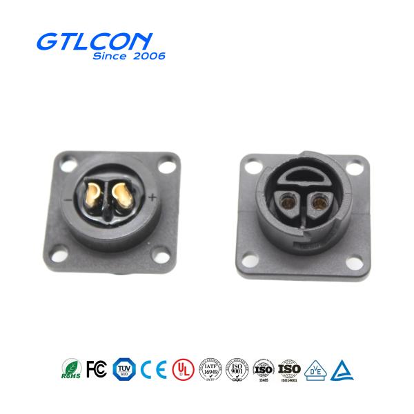 Quality 2-Pin E-Bike Connector — IP68 Waterproof Power Connector — Power Charging Plug and Socket with Self-Locking Function for sale