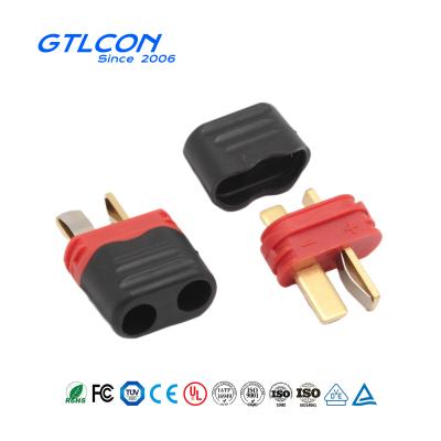 China T-Deans Connector T-Plug For RC Lithium Polymer Battery ESC Helicopter for sale