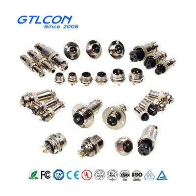 China Circular Aviation Connector — Solder-Type Panel-Mount Receptacle — Power Connector for Outdoor Electrical Equipment for sale