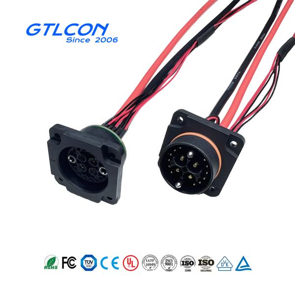Quality 4+12 Pin Energy Storage Connector / Battery Stacking Connector For Energy Storage Cabinet for sale