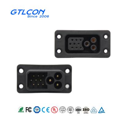 China Panel Mount Power Connector 3+9 Pin Lithium Battery Terminal Block Drone Power Connector for sale