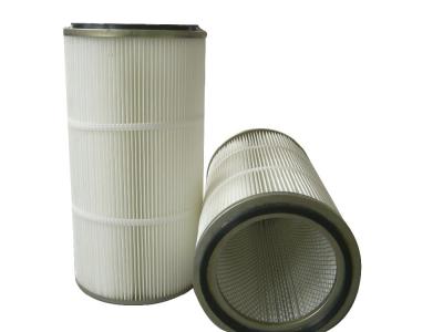 Cina Cartuccia di filtro dal collettore di polveri di 99% 0.5-20um per la macchina di granigliatura in vendita