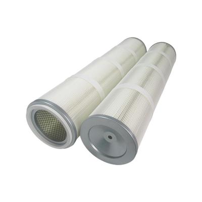 Cina Cartuccia di filtro dal collettore di polveri di 99% 0.5-20um per la macchina di granigliatura in vendita