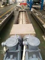 Quality Carbon Steel Screw Conveyor Featuring Red Pipe 10-60RPM Rotation Speed For for sale