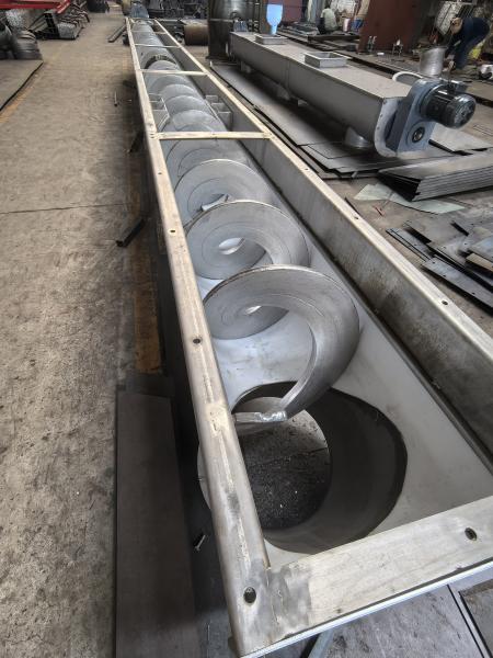 Quality Shaftless Screw Conveyor WLS420 × 6500 for sale