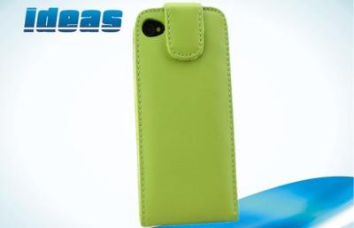 Cina Casse verticali del cuoio di iPhone di Apple di vibrazione per 4S 5C, cinghia di stampa di seta in vendita