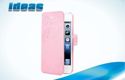 Cina Le casse uniche del cuoio di iPhone di Iphone5C Apple, seta della piuma copre l'anti polvere in vendita