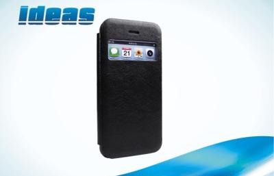 Cina Casse nere del cuoio di iPhone di Apple per iPhone5 C, cassa di lusso del telefono degli uomini in vendita