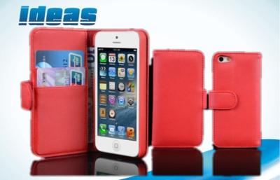 Cina Il iphone magnetico di vibrazione 5 casi e portafogli di cuoio del telefono cellulare personalizza in vendita