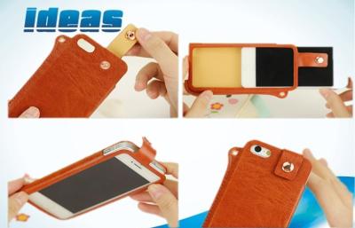 Cina Casse del cuoio di iPhone di Apple con la cordicella per Iphone 5/5s/5c in vendita