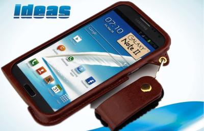 Cina Casse del cuoio di iPhone di Apple, supporto della mano che cuce le casse del cuoio di vibrazione di Iphone 4G in vendita