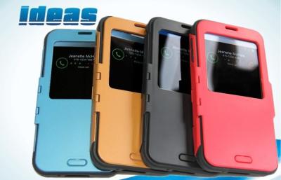China O couro do telemóvel de Samsung S5 encaixota o anti risco, cor personalizada à venda