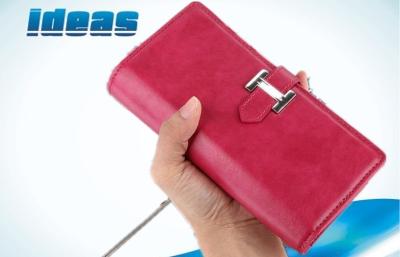 China O couro do telemóvel de Apple encaixota o Anti-Risco da prova da poeira do rosa de Rosa à venda