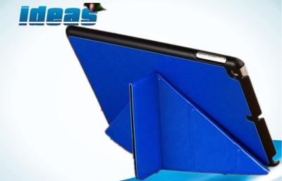 Cina Casse del cuoio di Apple Ipad di colore, custodia per armi ultrasottile pieghevole di dormienza in vendita