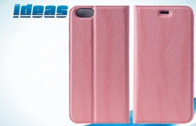 中国 札入れの iPhone 6 の携帯電話の革は防水の 2 つのスロットを包装します 販売のため