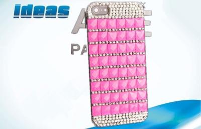 中国 ダイヤモンドの携帯電話の革箱の Iphone の電話場合の 4/5 箱を輸入して下さい 販売のため