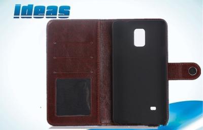 China Carteira dura dos casos do telemóvel da grão do vaqueiro para o protetor de Sumsung Note4 à venda