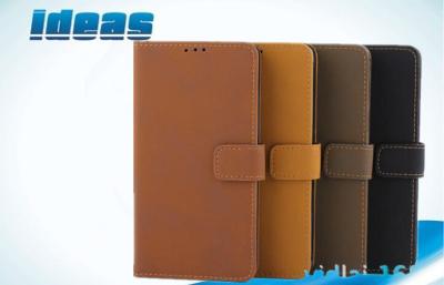 中国 黄色い PU の携帯電話の革は反傷の非有毒な NOTE4 箱を包装します 販売のため
