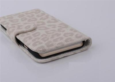 Cina Bianco cassa del cuoio di Iphone del leopardo del PC + dell'unità di elaborazione/caso protettivo di Iphone 5s in vendita