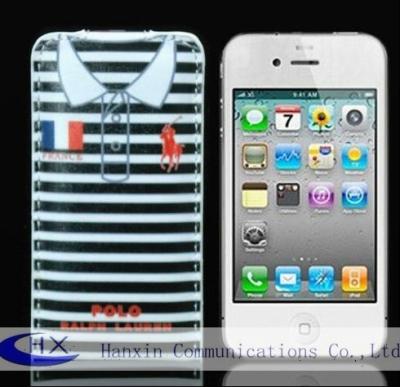 中国 IPhone 4,4s のための Personlized T シャツ保護携帯アップル iPhone レザーケース 販売のため